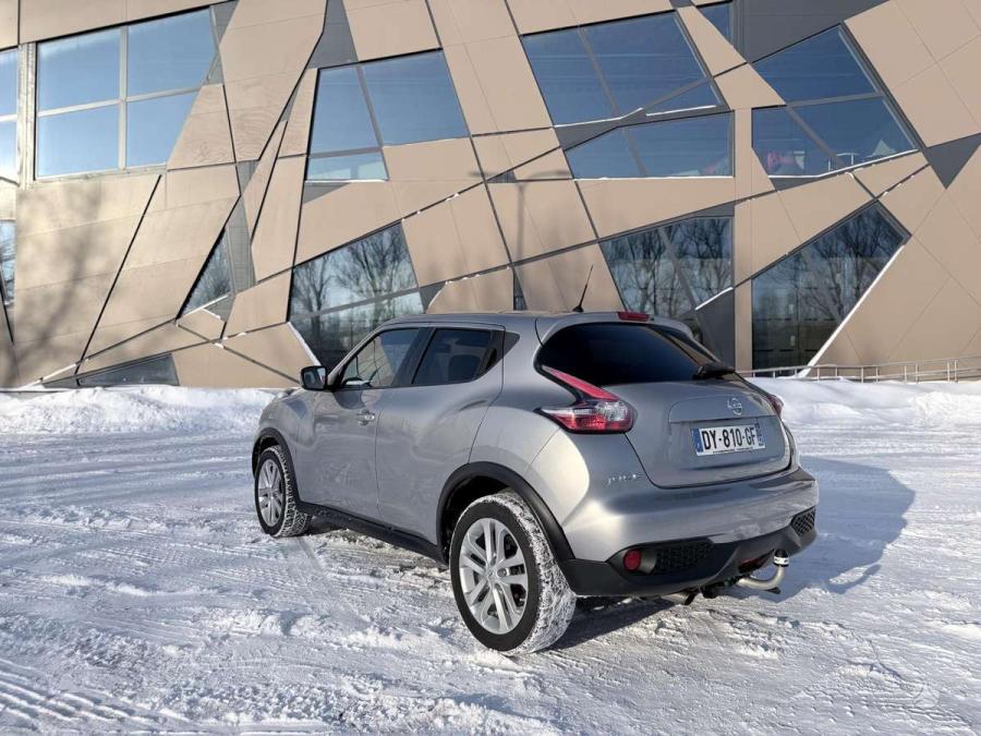 Pelēks Nissan Juke 2015 Šauļi, ar dzinēja tilpumu 1.20 L un nobraukumu 121 tūkst. km par 5200 €, foto 10 vietnē AUTOMOTO.COM.LV