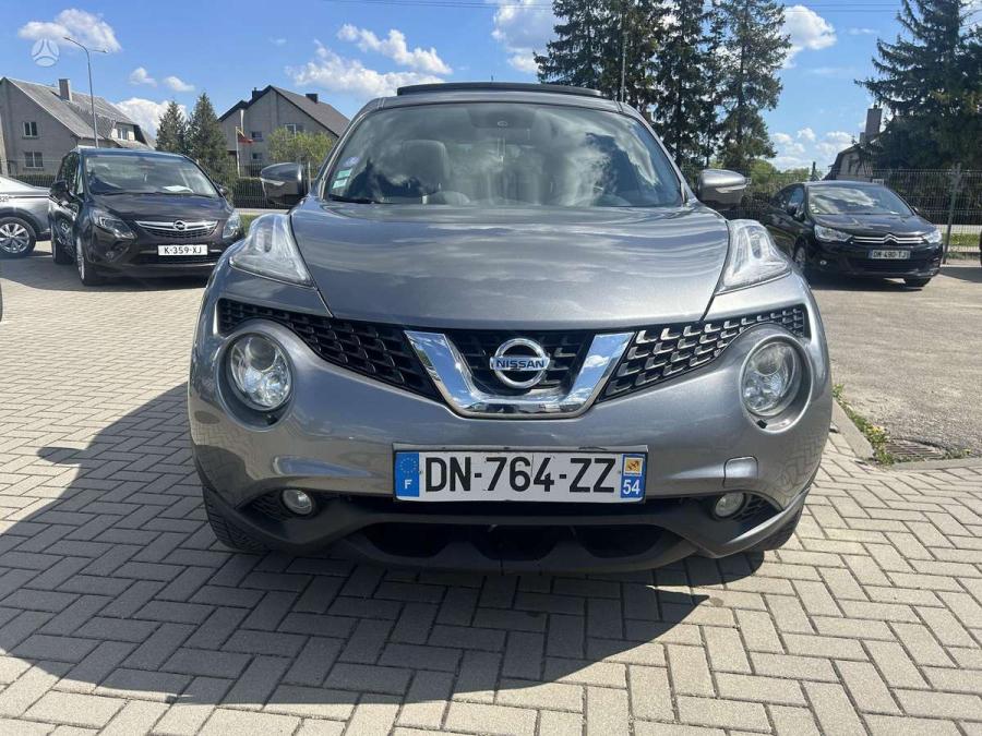 Grey Nissan Juke 2015 in Taurage, with an engine capacity of 1.20 L and mileage of 103 thousand km for 5900 €, photo 4 on AUTOMOTO.COM.LV