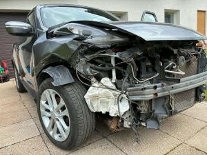 Grey Nissan Juke 2015 in Silute, with an engine capacity of 1.20 L and mileage of 242 thousand km for 3500 €, photo 5 on AUTOMOTO.COM.LV