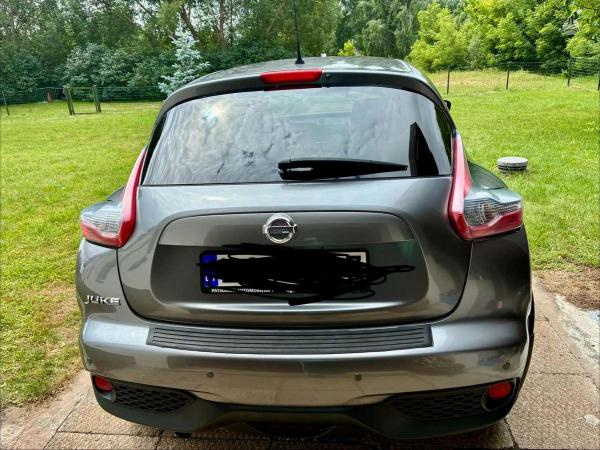 Grey Nissan Juke 2015 in Silute, with an engine capacity of 1.20 L and mileage of 242 thousand km for 3500 €, photo 6 on AUTOMOTO.COM.LV