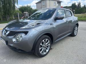 Pelēks Nissan Juke 2015 Viļņa, ar dzinēja tilpumu 1.20 L un nobraukumu 103 tūkst. km par 6800 €, foto 3 vietnē AUTOMOTO.COM.LV