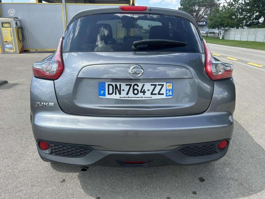 Pelēks Nissan Juke 2015 Viļņa, ar dzinēja tilpumu 1.20 L un nobraukumu 103 tūkst. km par 6800 €, foto 7 vietnē AUTOMOTO.COM.LV