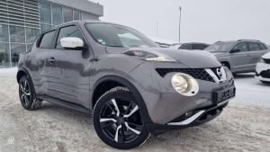 Grey Nissan Juke 2016 in Siauliai, with an engine capacity of 1.46 L and mileage of 116 thousand km for 7399 €, photo  on AUTOMOTO.COM.LV
