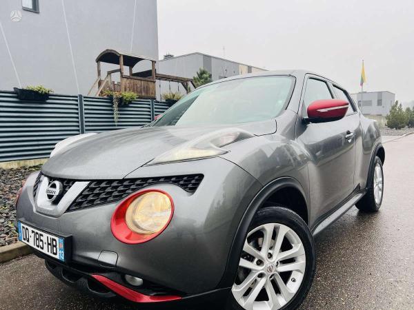Pelēks Nissan Juke 2016 Kauņa, ar dzinēja tilpumu 1.20 L un nobraukumu 115 tūkst. km par 5750 €, foto 1 vietnē AUTOMOTO.COM.LV