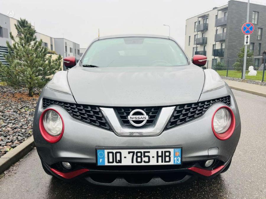 Grey Nissan Juke 2016 in Kaunas, with an engine capacity of 1.20 L and mileage of 115 thousand km for 5750 €, photo 2 on AUTOMOTO.COM.LV