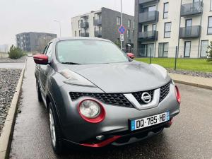 Grey Nissan Juke 2016 in Kaunas, with an engine capacity of 1.20 L and mileage of 115 thousand km for 5750 €, photo 5 on AUTOMOTO.COM.LV