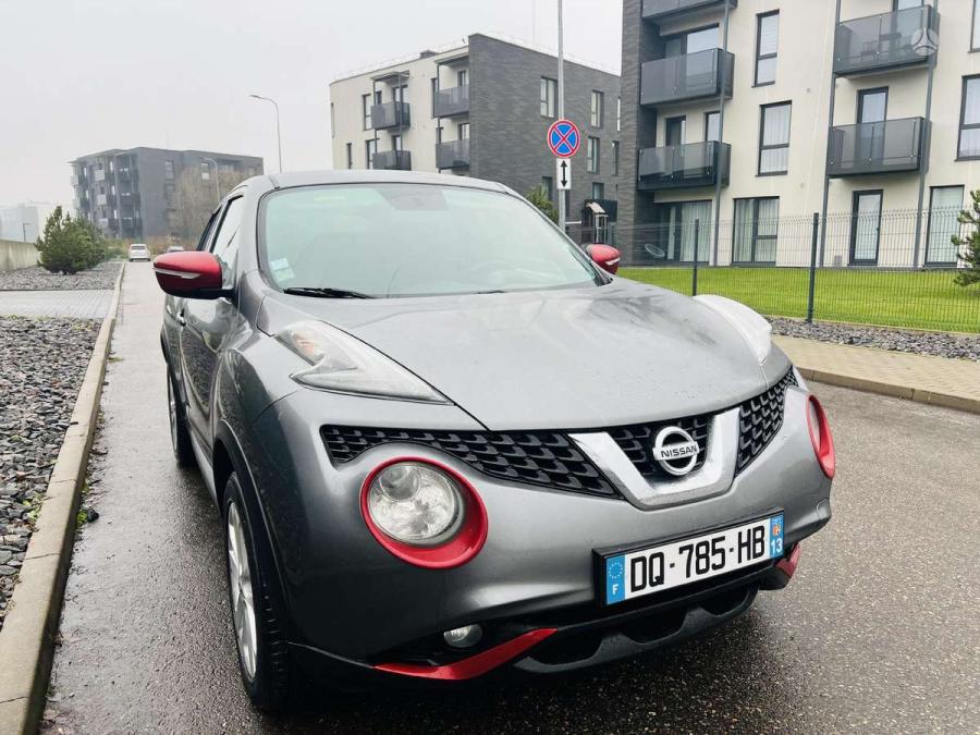 Grey Nissan Juke 2016 in Kaunas, with an engine capacity of 1.20 L and mileage of 115 thousand km for 5750 €, photo 5 on AUTOMOTO.COM.LV