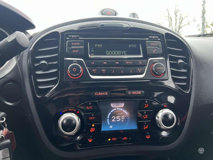 Grey Nissan Juke 2016 in Kaunas, with an engine capacity of 1.20 L and mileage of 115 thousand km for 5750 €, photo 16 on AUTOMOTO.COM.LV