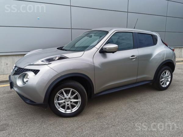 Pelēks Nissan Juke 2016 Rīga, ar dzinēja tilpumu 1.50 L un nobraukumu 195 tūkst. km par 5500 €, foto 1 vietnē AUTOMOTO.COM.LV