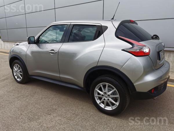 Pelēks Nissan Juke 2016 Rīga, ar dzinēja tilpumu 1.50 L un nobraukumu 195 tūkst. km par 5500 €, foto 3 vietnē AUTOMOTO.COM.LV