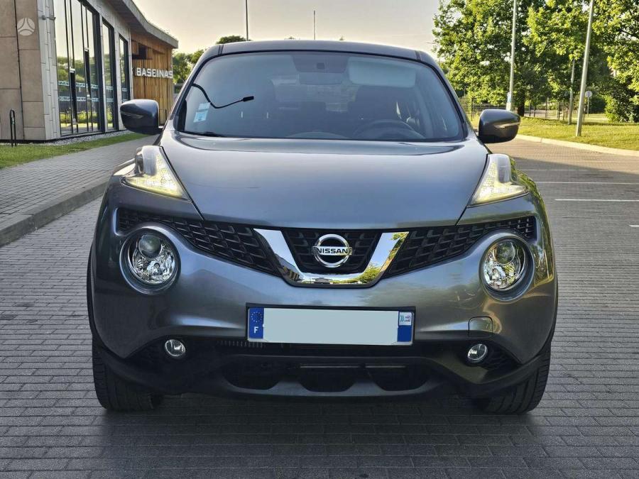 Pelēks Nissan Juke 2016 Tauragė, ar dzinēja tilpumu 1.20 L un nobraukumu 39 tūkst. km par 7200 €, foto 4 vietnē AUTOMOTO.COM.LV