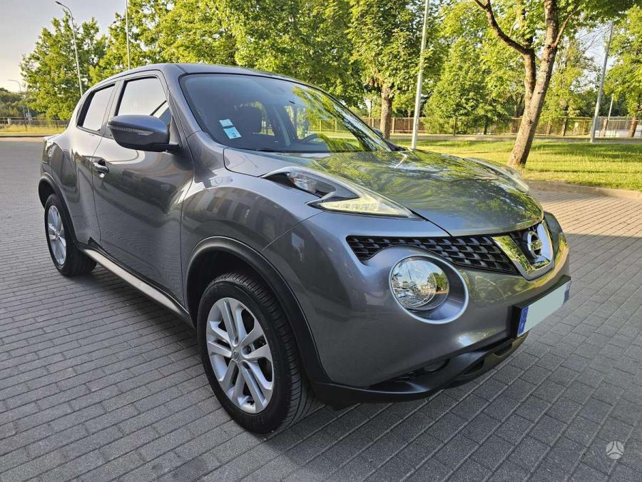 Pelēks Nissan Juke 2016 Tauragė, ar dzinēja tilpumu 1.20 L un nobraukumu 39 tūkst. km par 7200 €, foto 7 vietnē AUTOMOTO.COM.LV