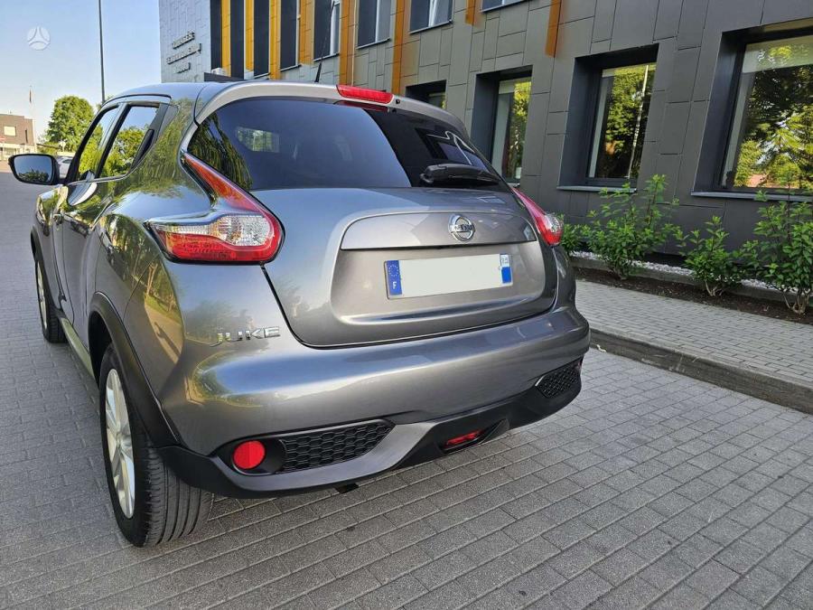 Pelēks Nissan Juke 2016 Tauragė, ar dzinēja tilpumu 1.20 L un nobraukumu 39 tūkst. km par 7200 €, foto 11 vietnē AUTOMOTO.COM.LV