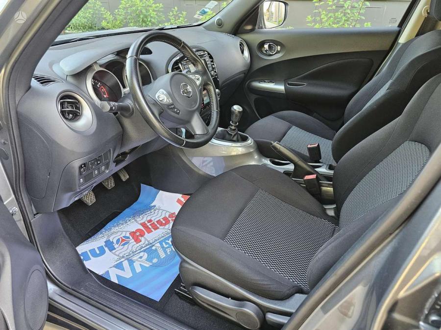 Pelēks Nissan Juke 2016 Tauragė, ar dzinēja tilpumu 1.20 L un nobraukumu 39 tūkst. km par 7200 €, foto 14 vietnē AUTOMOTO.COM.LV