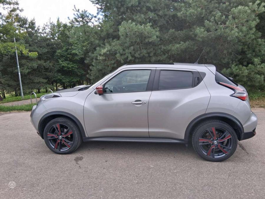 Grey Nissan Juke 2016 in Kaunas, with an engine capacity of 1.20 L and mileage of 71 thousand km for 7500 €, photo 1 on AUTOMOTO.COM.LV
