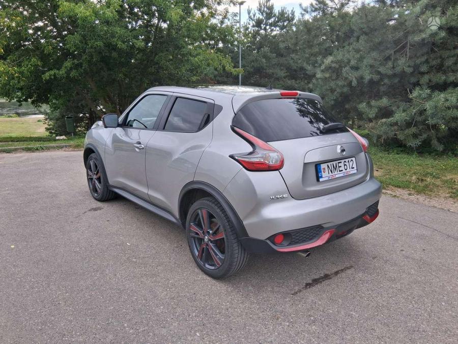 Grey Nissan Juke 2016 in Kaunas, with an engine capacity of 1.20 L and mileage of 71 thousand km for 7500 €, photo 3 on AUTOMOTO.COM.LV