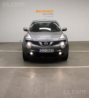 Pelēks Nissan Juke 2017 Rīga, ar dzinēja tilpumu 1.60 L un nobraukumu 144 tūkst. km par 7990 €, foto 2 vietnē AUTOMOTO.COM.LV