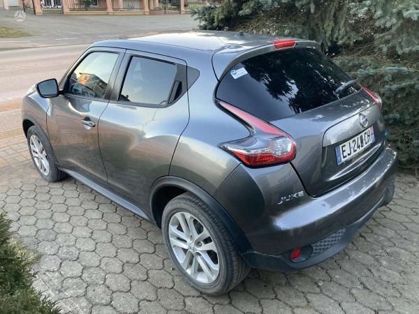 Pelēks Nissan Juke 2017 Tauragė, ar dzinēja tilpumu 1.46 L un nobraukumu 221 tūkst. km par 6300 €, foto 6 vietnē AUTOMOTO.COM.LV
