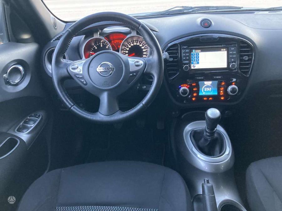 Pelēks Nissan Juke 2017 Tauragė, ar dzinēja tilpumu 1.46 L un nobraukumu 221 tūkst. km par 6300 €, foto 11 vietnē AUTOMOTO.COM.LV