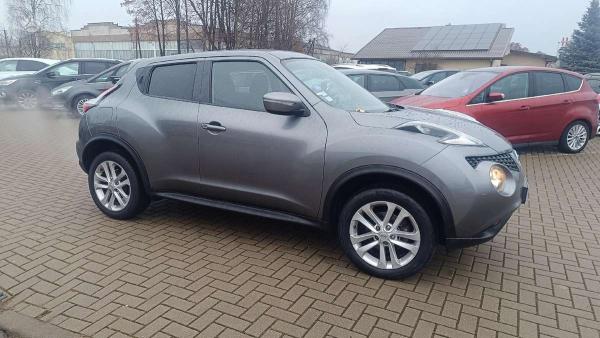 Pelēks Nissan Juke 2017 Tauragė, ar dzinēja tilpumu 1.20 L un nobraukumu 117 tūkst. km par 5550 €, foto 1 vietnē AUTOMOTO.COM.LV