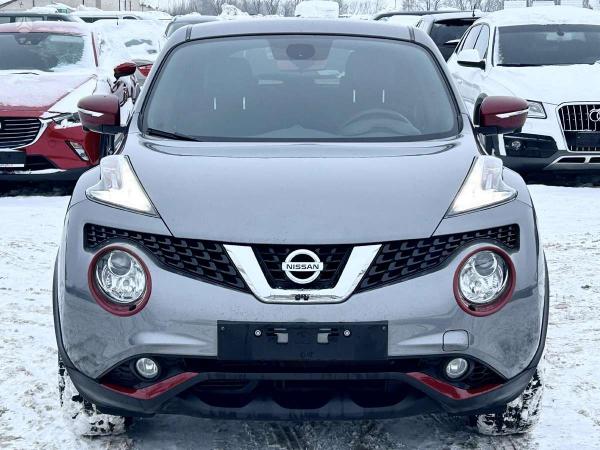 Pelēks Nissan Juke 2017 Kretinga, ar dzinēja tilpumu 1.60 L un nobraukumu 130 tūkst. km par 8500 €, foto 2 vietnē AUTOMOTO.COM.LV