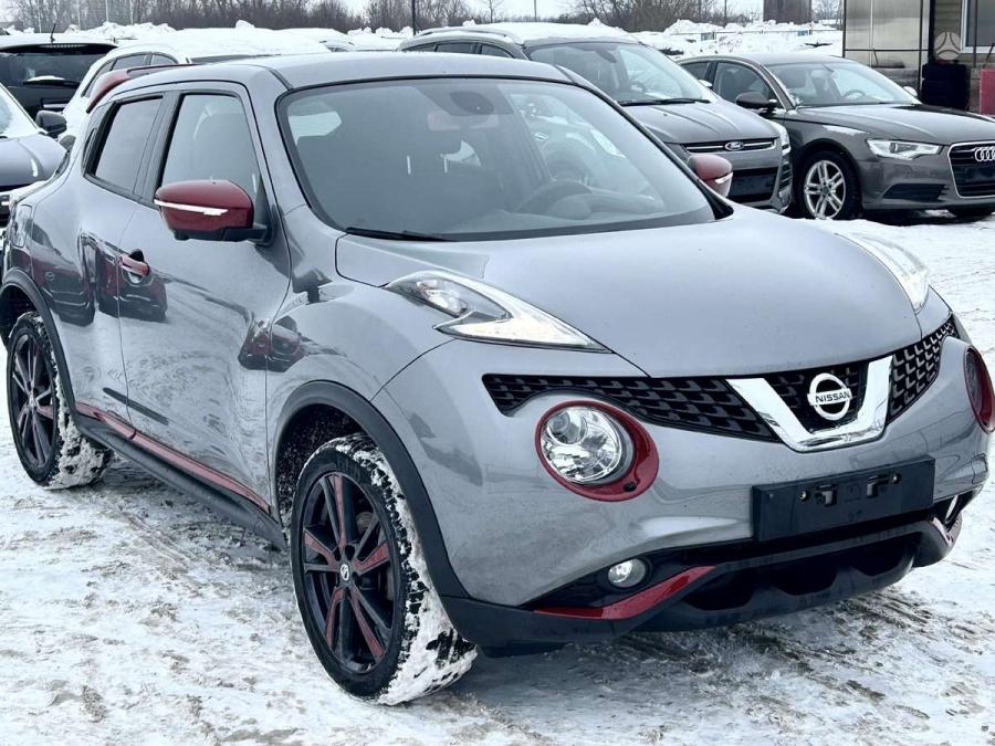 Pelēks Nissan Juke 2017 Kretinga, ar dzinēja tilpumu 1.60 L un nobraukumu 130 tūkst. km par 8500 €, foto 3 vietnē AUTOMOTO.COM.LV