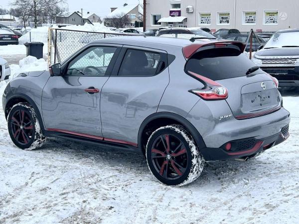 Pelēks Nissan Juke 2017 Kretinga, ar dzinēja tilpumu 1.60 L un nobraukumu 130 tūkst. km par 8500 €, foto 9 vietnē AUTOMOTO.COM.LV
