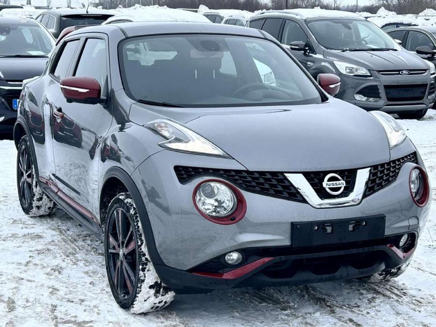 Pelēks Nissan Juke 2017 Kretinga, ar dzinēja tilpumu 1.60 L un nobraukumu 130 tūkst. km par 8500 €, foto 13 vietnē AUTOMOTO.COM.LV