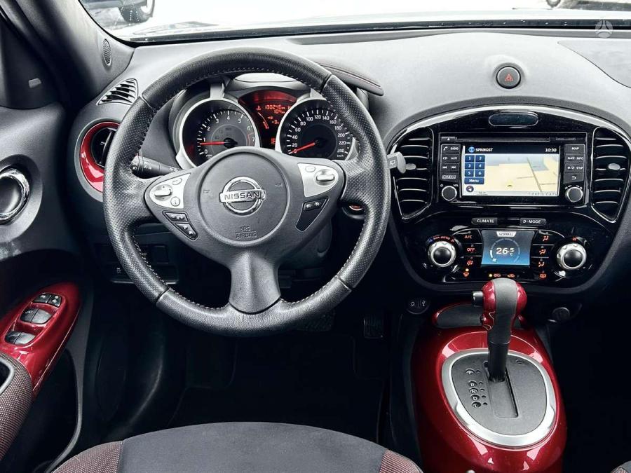 Pelēks Nissan Juke 2017 Kretinga, ar dzinēja tilpumu 1.60 L un nobraukumu 130 tūkst. km par 8500 €, foto 18 vietnē AUTOMOTO.COM.LV