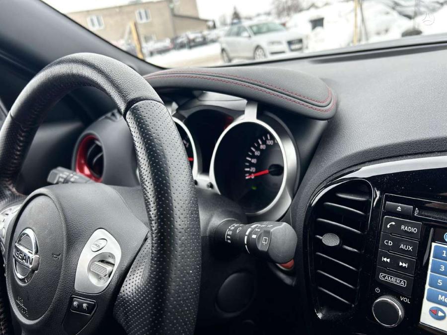 Pelēks Nissan Juke 2017 Kretinga, ar dzinēja tilpumu 1.60 L un nobraukumu 130 tūkst. km par 8500 €, foto 29 vietnē AUTOMOTO.COM.LV