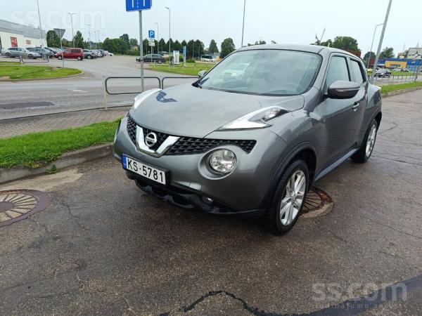 Pelēks Nissan Juke 2017 Jēkabpils, ar dzinēja tilpumu 1.60 L un nobraukumu 268 tūkst. km par 5400 €, foto 1 vietnē AUTOMOTO.COM.LV