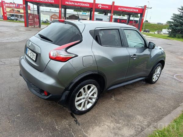 Pelēks Nissan Juke 2017 Jēkabpils, ar dzinēja tilpumu 1.60 L un nobraukumu 268 tūkst. km par 5400 €, foto 4 vietnē AUTOMOTO.COM.LV