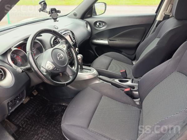 Pelēks Nissan Juke 2017 Jēkabpils, ar dzinēja tilpumu 1.60 L un nobraukumu 268 tūkst. km par 5400 €, foto 6 vietnē AUTOMOTO.COM.LV