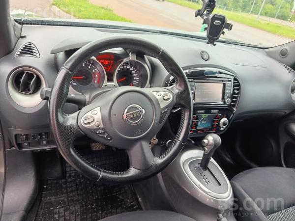 Pelēks Nissan Juke 2017 Jēkabpils, ar dzinēja tilpumu 1.60 L un nobraukumu 268 tūkst. km par 5400 €, foto 7 vietnē AUTOMOTO.COM.LV
