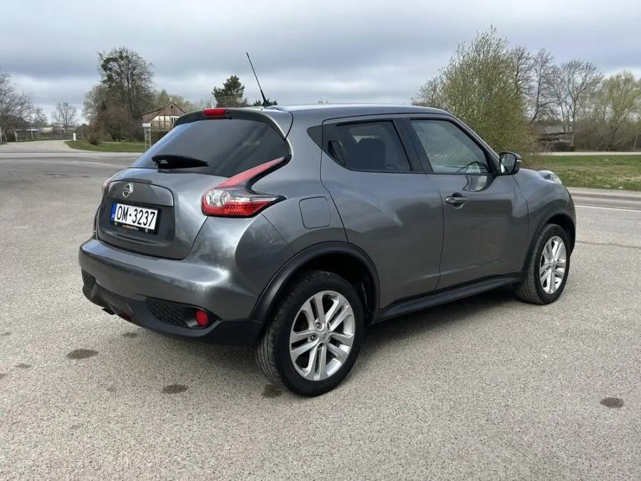 Pelēks Nissan Juke 2017 Grobiņa, ar dzinēja tilpumu 1.20 L un nobraukumu 117 tūkst. km par 7400 €, foto 5 vietnē AUTOMOTO.COM.LV