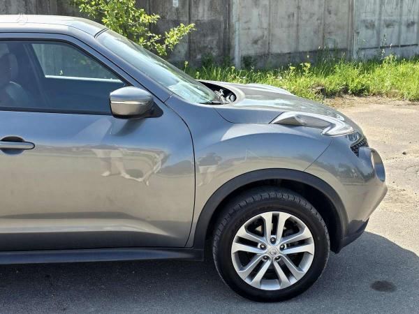 Pelēks Nissan Juke 2017 Šauļi, ar dzinēja tilpumu 1.60 L un nobraukumu 139 tūkst. km par 6700 €, foto 9 vietnē AUTOMOTO.COM.LV