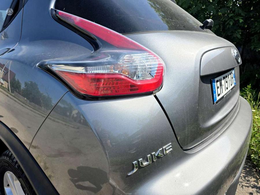 Pelēks Nissan Juke 2017 Šauļi, ar dzinēja tilpumu 1.60 L un nobraukumu 139 tūkst. km par 6700 €, foto 15 vietnē AUTOMOTO.COM.LV