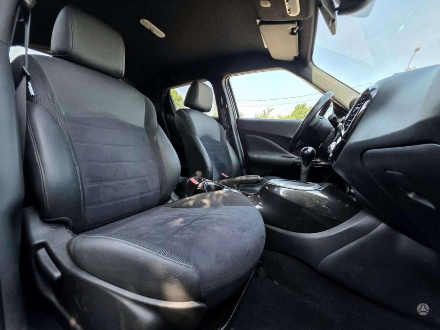 Pelēks Nissan Juke 2017 Šauļi, ar dzinēja tilpumu 1.60 L un nobraukumu 139 tūkst. km par 6700 €, foto 20 vietnē AUTOMOTO.COM.LV