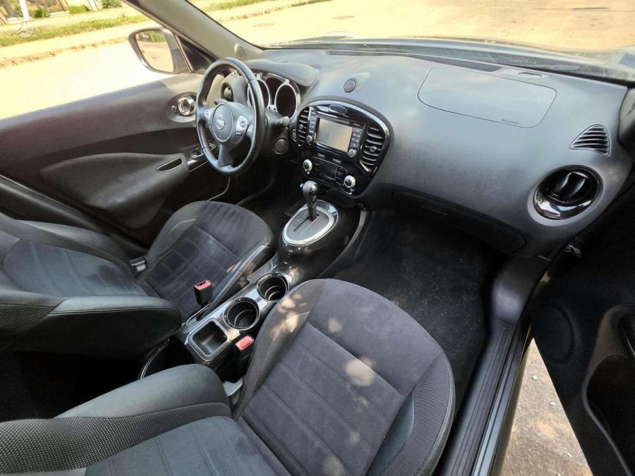 Pelēks Nissan Juke 2017 Šauļi, ar dzinēja tilpumu 1.60 L un nobraukumu 139 tūkst. km par 6700 €, foto 22 vietnē AUTOMOTO.COM.LV