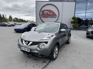 Pelēks Nissan Juke 2017 Telšiai, ar dzinēja tilpumu 1.46 L un nobraukumu 193 tūkst. km par 7200 €, foto  vietnē AUTOMOTO.COM.LV