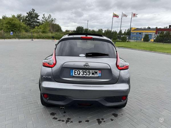 Grey Nissan Juke 2017 in Telschi, with an engine capacity of 1.46 L and mileage of 193 thousand km for 7200 €, photo 5 on AUTOMOTO.COM.LV