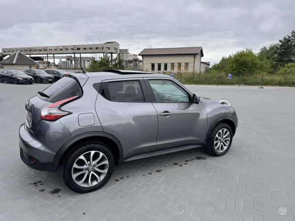 Grey Nissan Juke 2017 in Telschi, with an engine capacity of 1.46 L and mileage of 193 thousand km for 7200 €, photo 7 on AUTOMOTO.COM.LV