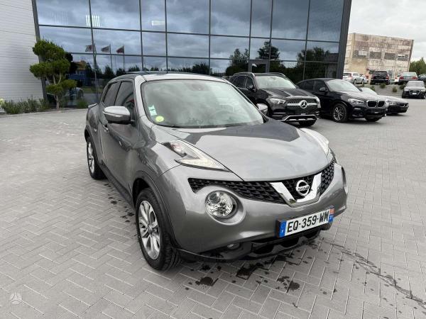 Grey Nissan Juke 2017 in Telschi, with an engine capacity of 1.46 L and mileage of 193 thousand km for 7200 €, photo 9 on AUTOMOTO.COM.LV