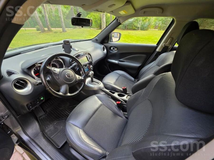Pelēks Nissan Juke 2017 Rīga, ar dzinēja tilpumu 1.60 L un nobraukumu 131 tūkst. km par 7900 €, foto 5 vietnē AUTOMOTO.COM.LV