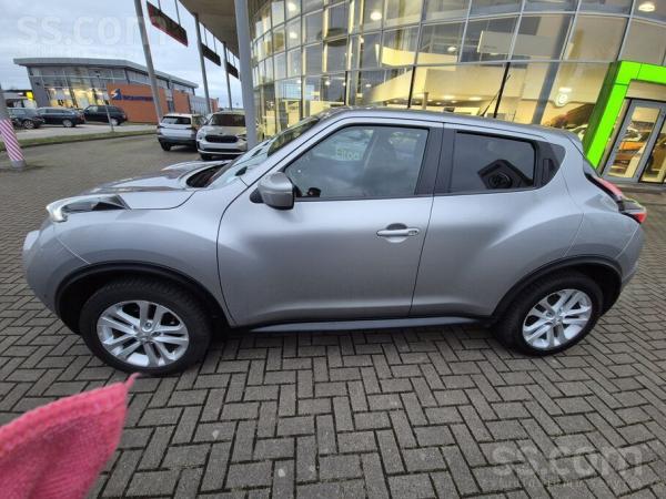 Grey Nissan Juke 2018 in Liepaja, with an engine capacity of 1.60 L and mileage of 148 thousand km for 7900 €, photo 6 on AUTOMOTO.COM.LV