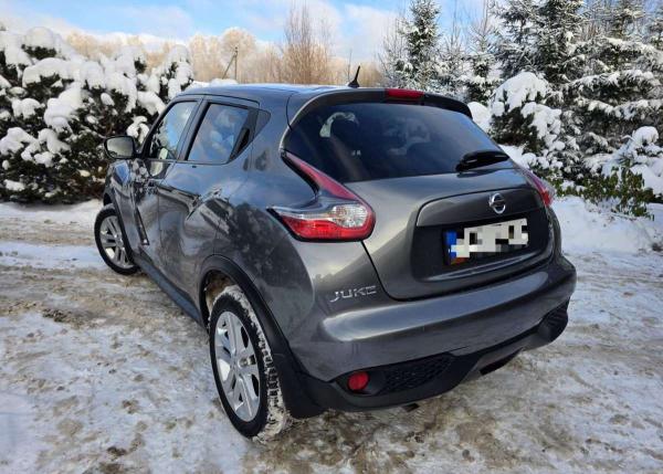 Pelēks Nissan Juke 2018 Utena, ar dzinēja tilpumu 1.60 L un nobraukumu 129 tūkst. km par 8700 €, foto 3 vietnē AUTOMOTO.COM.LV