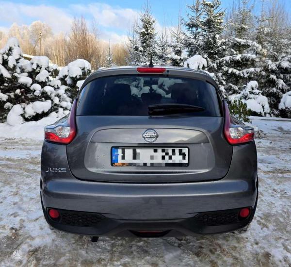 Pelēks Nissan Juke 2018 Utena, ar dzinēja tilpumu 1.60 L un nobraukumu 129 tūkst. km par 8700 €, foto 6 vietnē AUTOMOTO.COM.LV