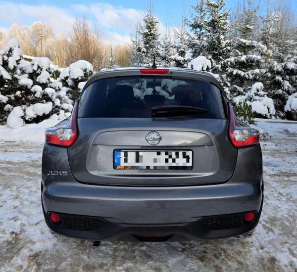 Pelēks Nissan Juke 2018 Utena, ar dzinēja tilpumu 1.60 L un nobraukumu 130 tūkst. km par 8300 €, foto 5 vietnē AUTOMOTO.COM.LV