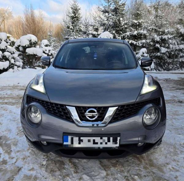 Pelēks Nissan Juke 2018 Utena, ar dzinēja tilpumu 1.60 L un nobraukumu 130 tūkst. km par 8300 €, foto 6 vietnē AUTOMOTO.COM.LV