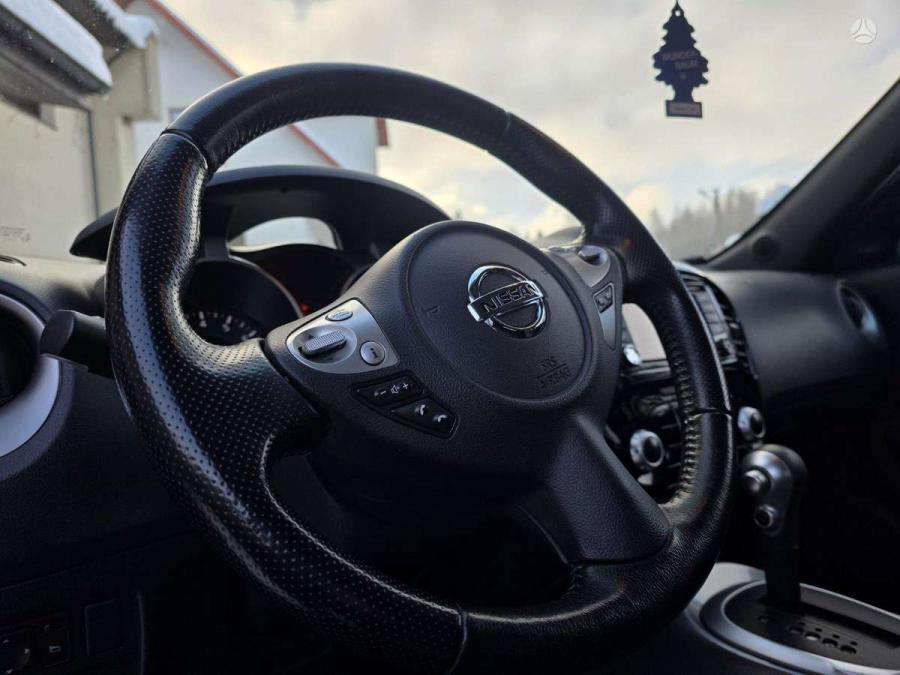 Pelēks Nissan Juke 2018 Utena, ar dzinēja tilpumu 1.60 L un nobraukumu 130 tūkst. km par 8300 €, foto 13 vietnē AUTOMOTO.COM.LV
